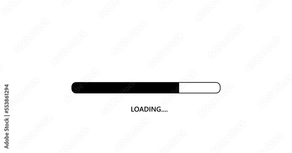 Loading 2023 Happy New Year Progress Bar Loading As We Approach New Year Video Animation Of