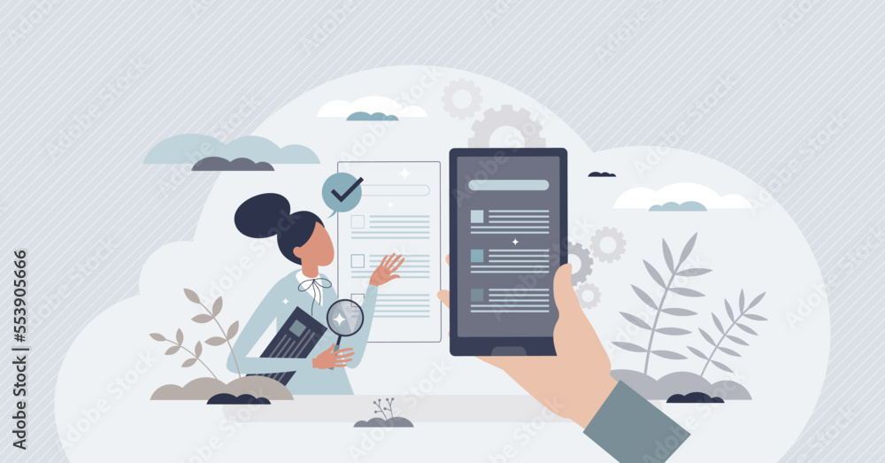 Quality assurance engineering with software control tiny person concept ...