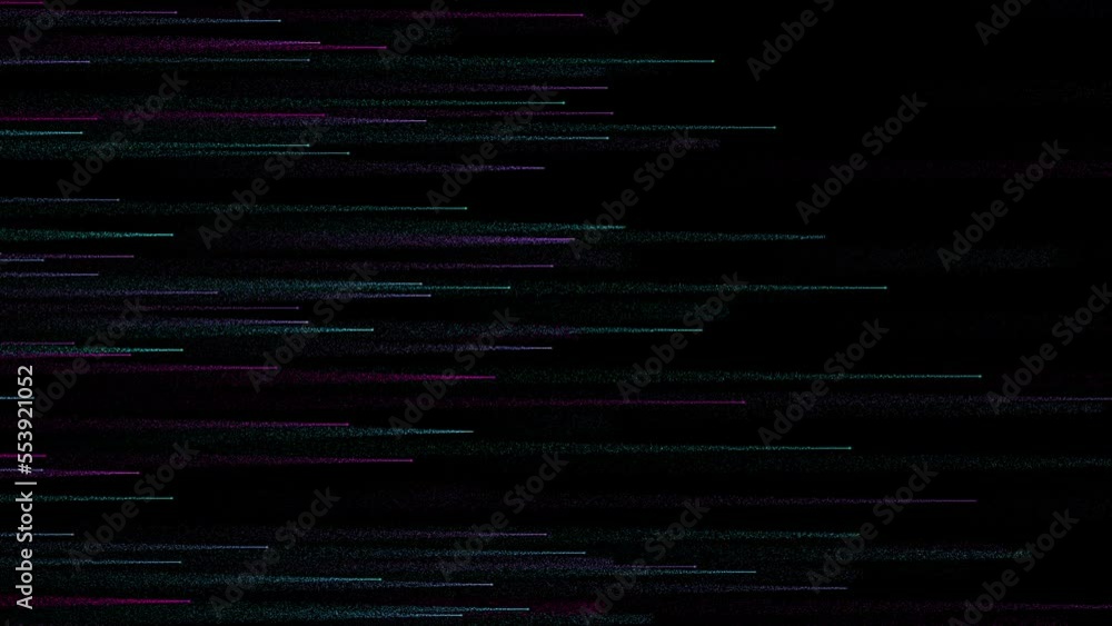 Abstract Luxury Colorful Particle Trails Seamles Loop. Magic Fireworks ...