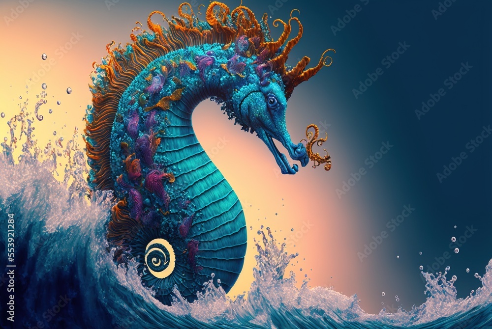 Mythical Sea Horse