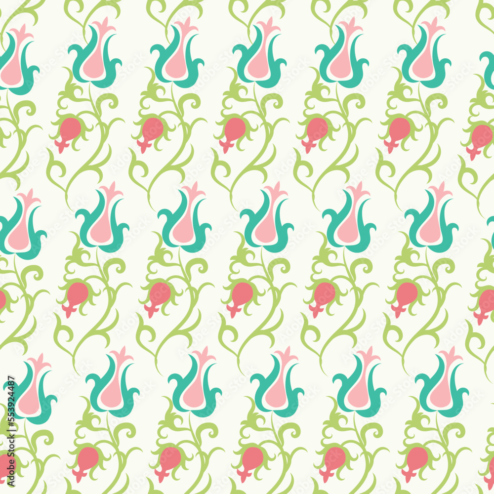 suzani pattern - orient seamless pattern, traditional art in Uzbekistan ...