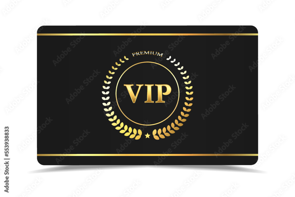 VIP. VIP Invitation. Premium card. VIP card. Vip gold ticket. Luxury ...