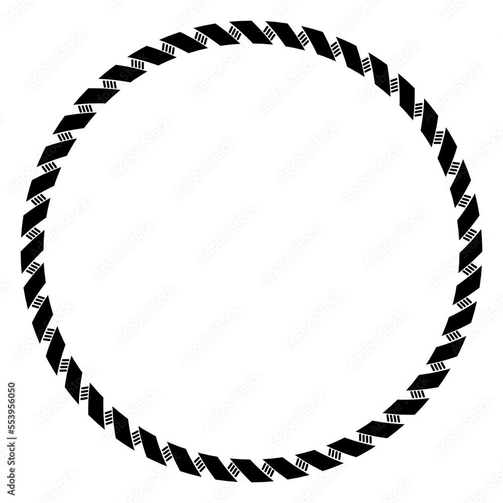 vintage circle frame png file Stock Illustration | Adobe Stock