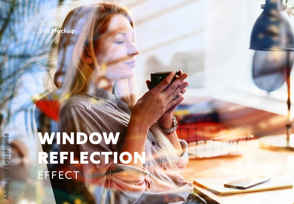 Window Reflection Effect Stock Template | Adobe Stock