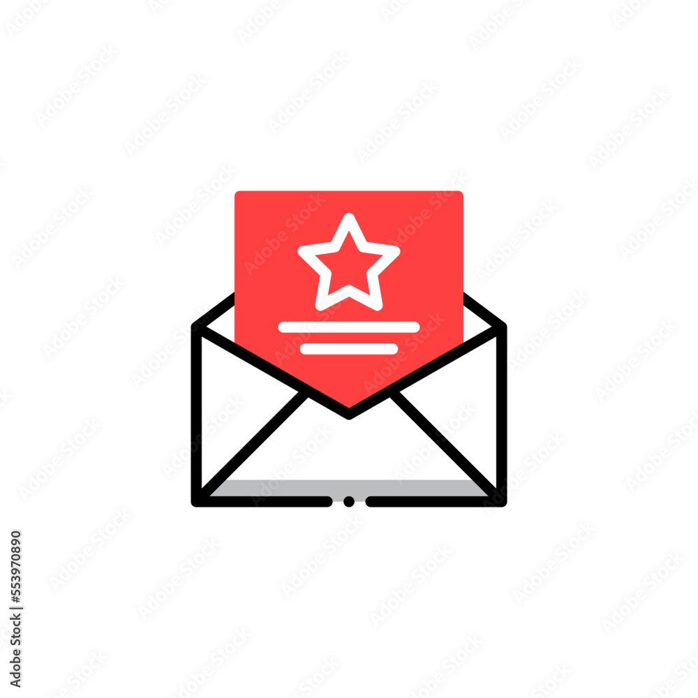 recommendation letter icon Stock Vector | Adobe Stock