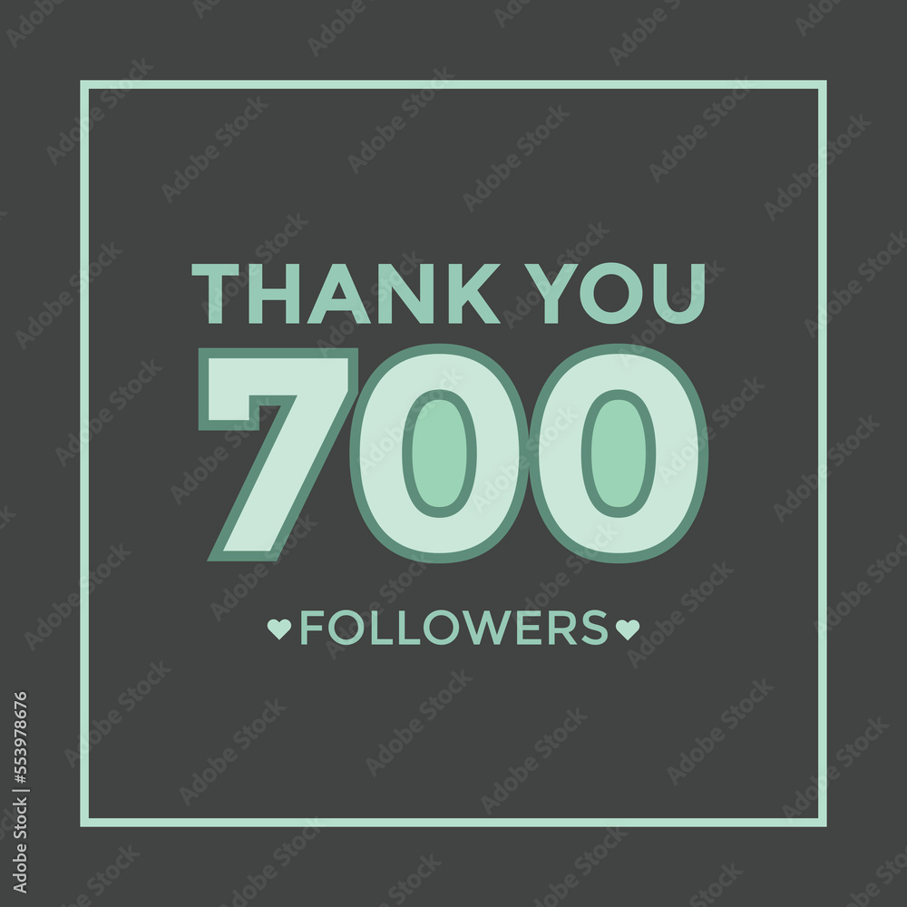 Vecteur Stock Thank you design Greeting card template for social ...