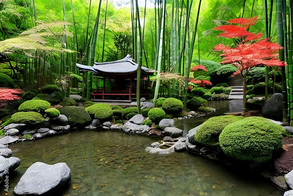Japanese Garden Wallpaper