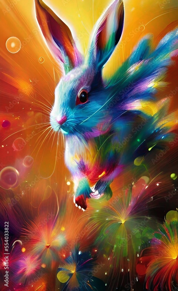 2023 year of rabbit. Happy chinese new year 2023 year of the rabbit ...