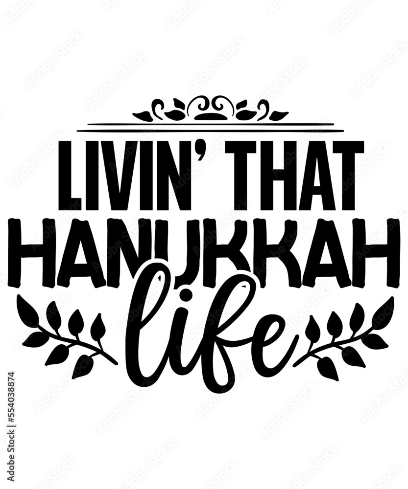 Hanukkah SVG Bundle, Funny Hanukkah Svg, Hanukkah Jewish Svg, Happy ...