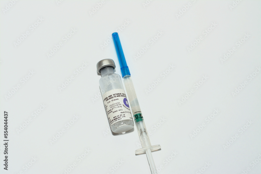Cairo, Egypt, December 12 2022: Diphtheria Tetanus Vaccine for ...
