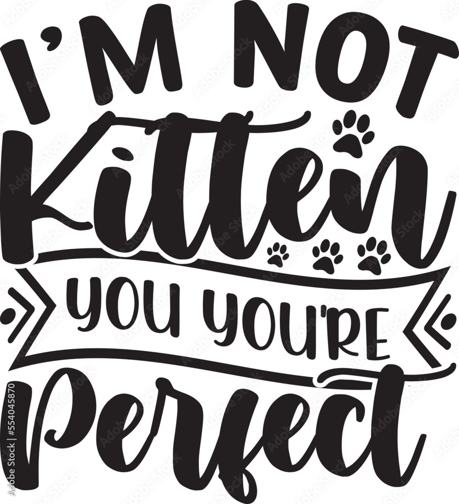 Vetor de Funny Cat SVG Bundle, Cat SVG, Kitten SVG, Cat lady svg, crazy ...