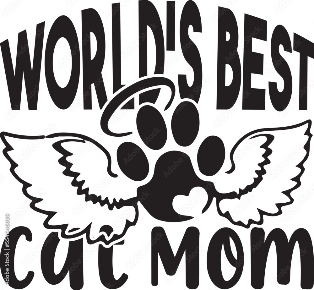 Vetor de Funny Cat SVG Bundle, Cat SVG, Kitten SVG, Cat lady svg, crazy ...