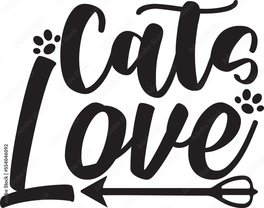 Vetor de Funny Cat SVG Bundle, Cat SVG, Kitten SVG, Cat lady svg, crazy ...