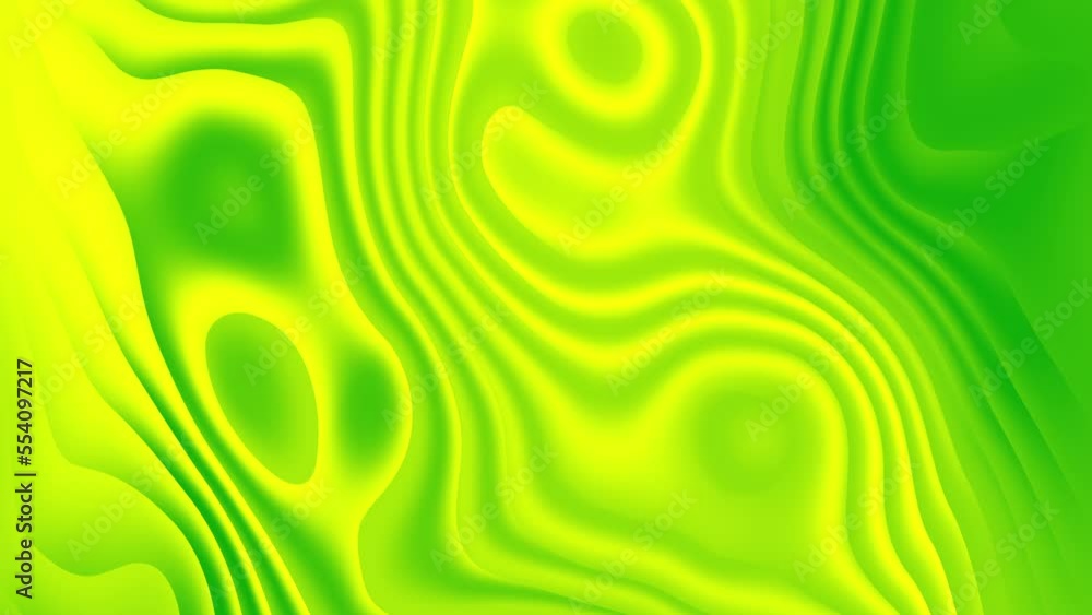 Footage in high 4k resolution of abstraction animation bright acid ...