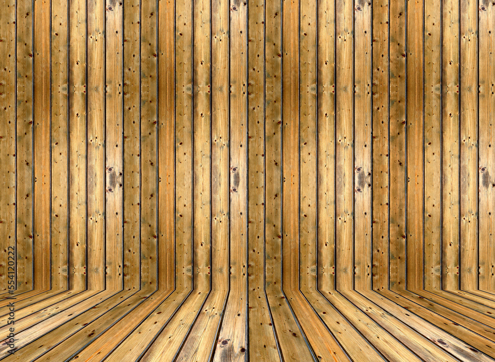 Wooden wall interior background. Wood texture surface Stock ...