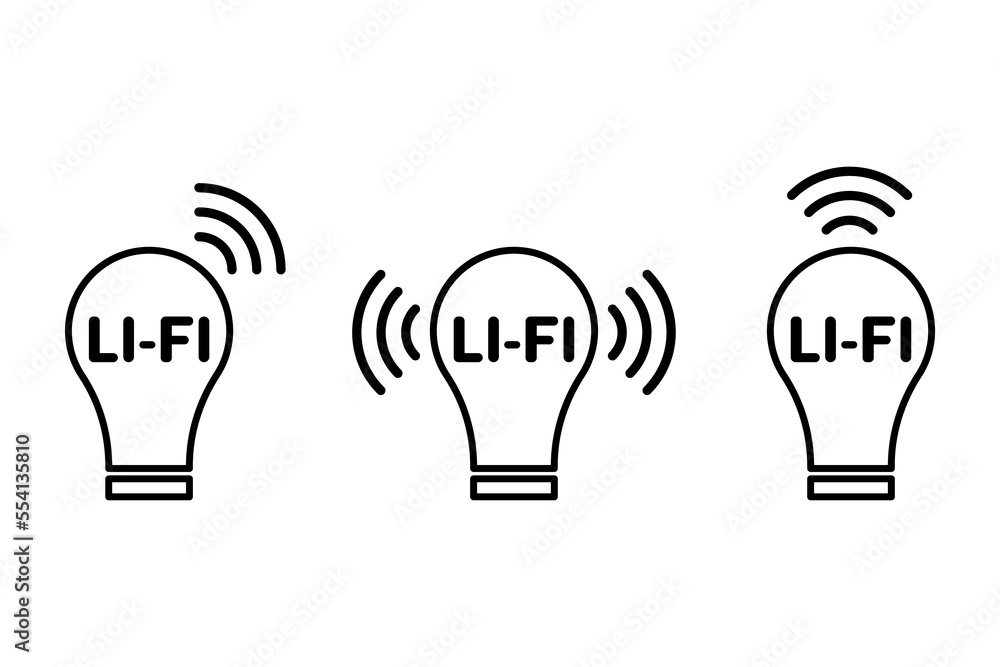 Li fi light bulbs, great design for any purposes. Internet ...