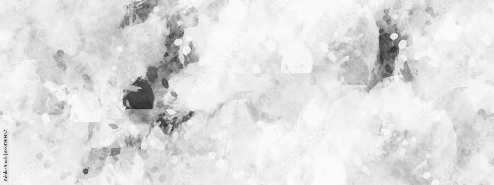 Silver, gray watercolor textured on white paper background. silver ...