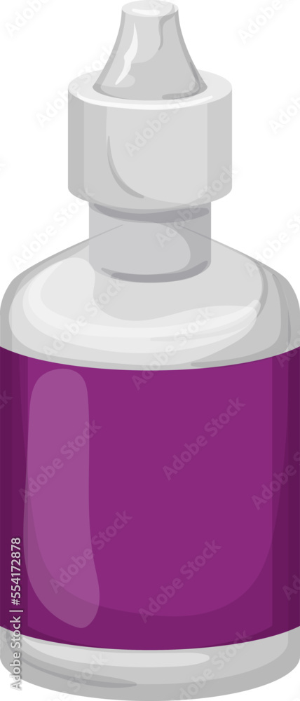 container eye drop cartoon. container eye drop sign. isolated symbol ...