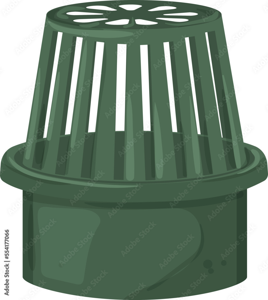 manhole drainage grate cartoon. manhole drainage grate sign. isolated ...