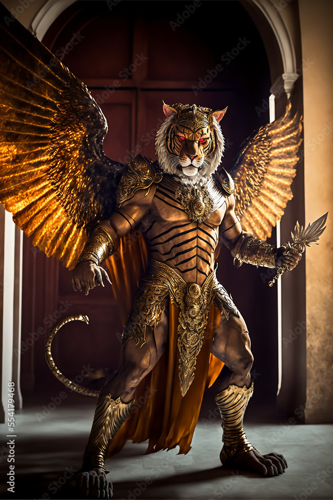 Winged Tiger Mythology