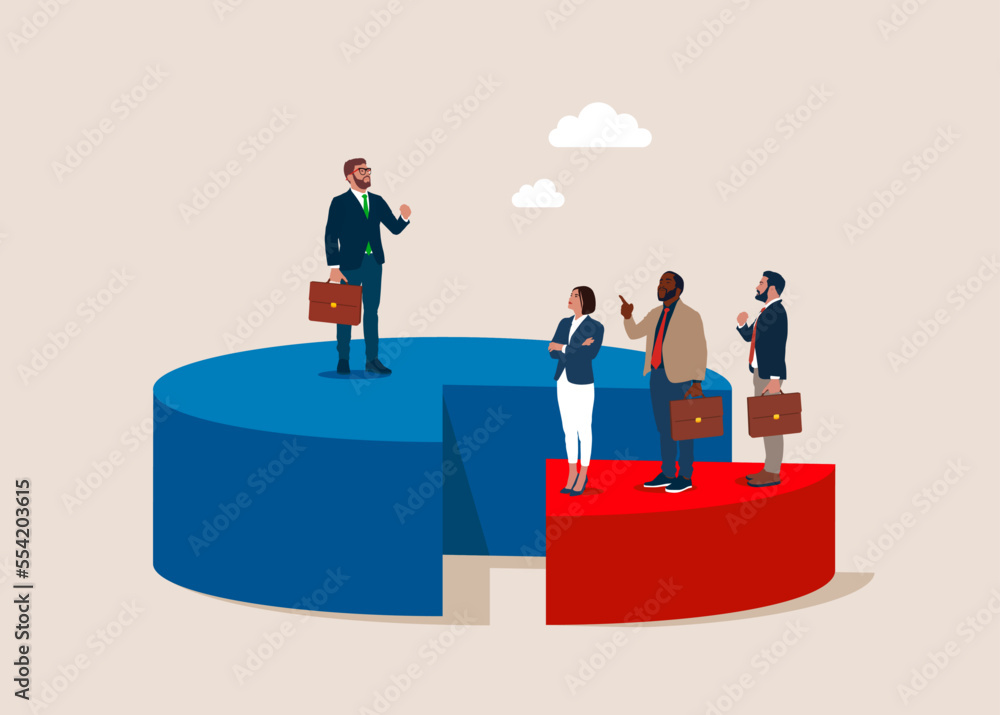 Pareto principle. 80 and 20 percent rules. Majority of the market share ...