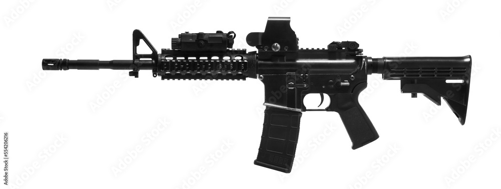 Weapons and military equipment for army, Assault rifle gun (M4A1) with ...