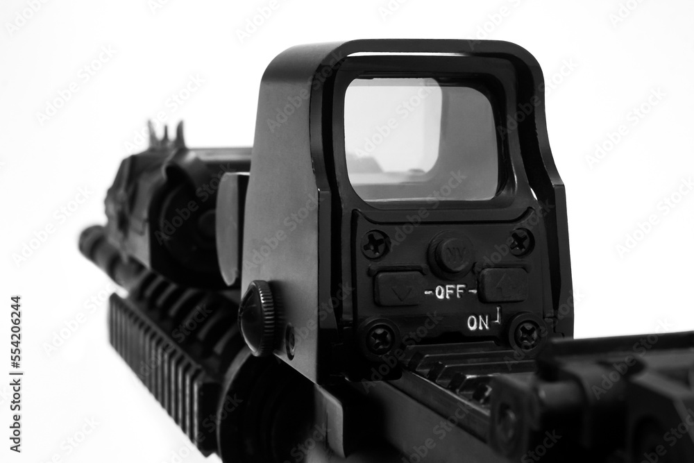 Weapons and military equipment for army, Assault rifle gun (M4A1) with ...