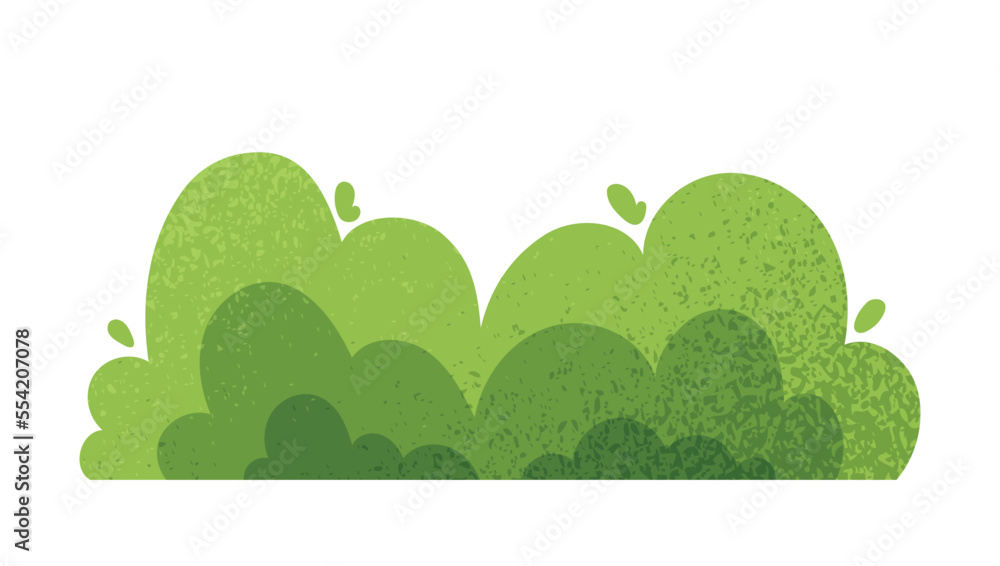 Different bushes icon. Symbol of spring and summer season. Gardening ...