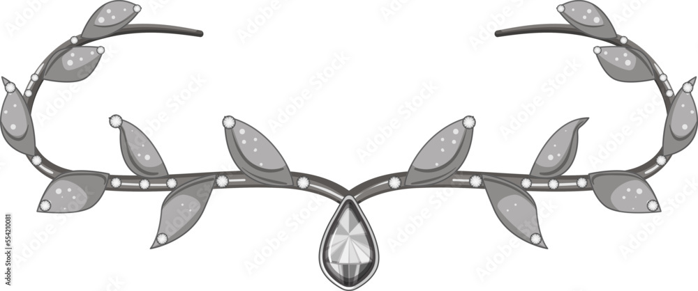 royal tiara crown cartoon. royal tiara crown sign. isolated symbol ...