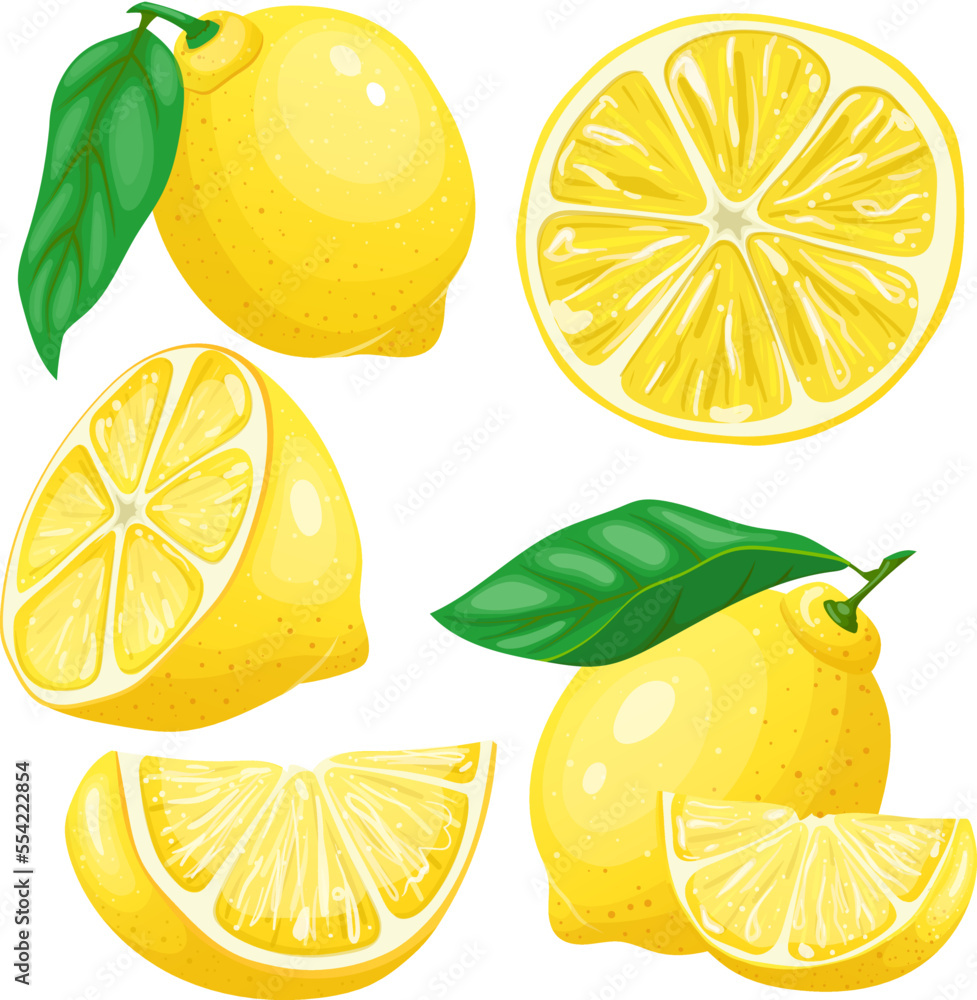 Green Lemon Cartoon