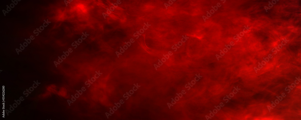red sky, fire cloud smoke texture, black dark background, horror ...