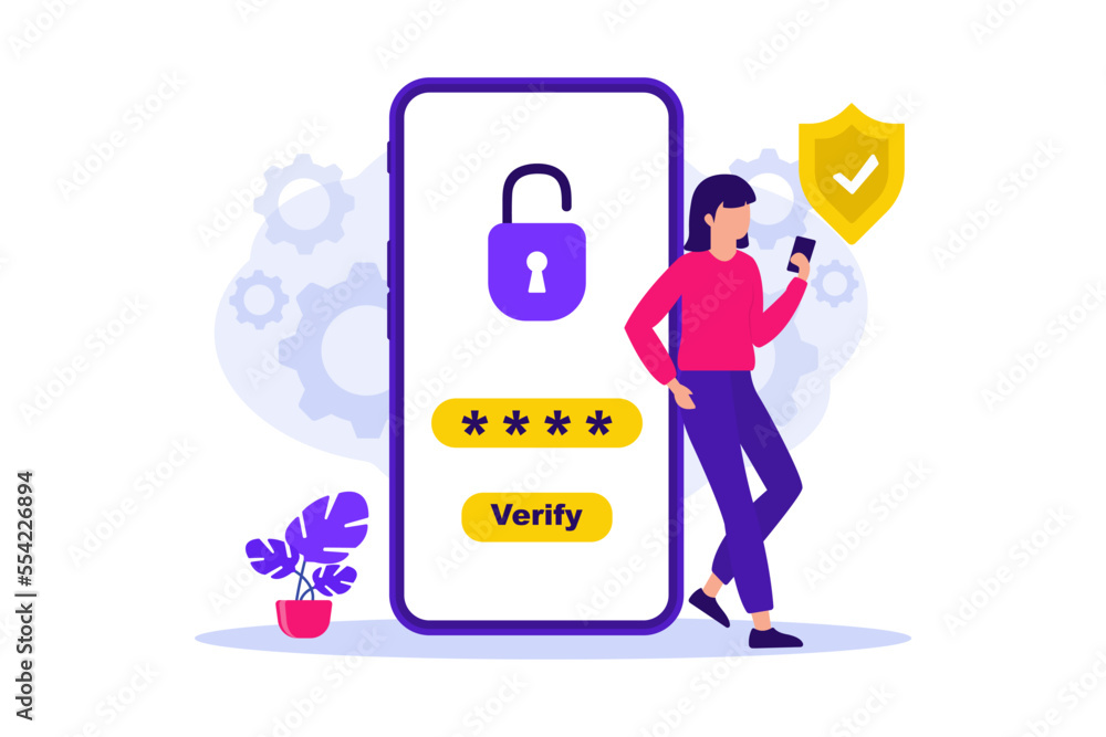 Mobile OTP secure verification method. One-time password for secure ... Mobile OTP secure verification method. One-time password for secure ...