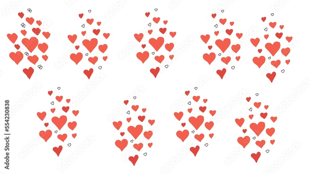 Heart symbol for expressing love. Love symbol icon. Heart illustration ...