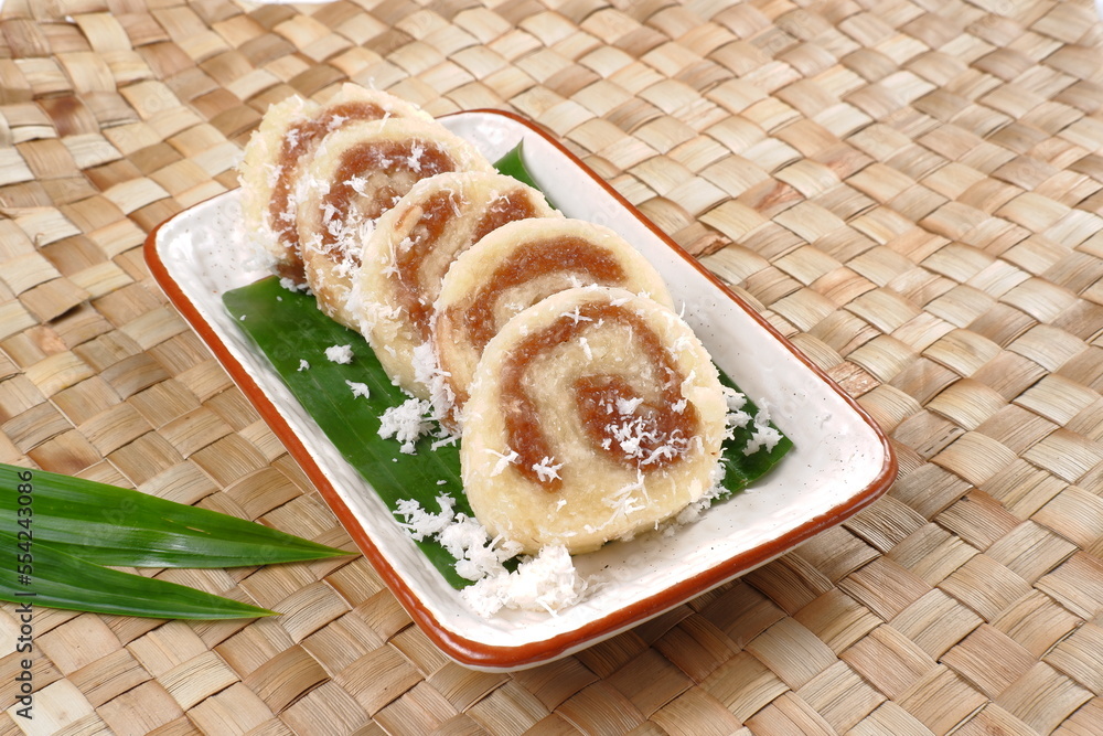 Getuk, traditional food originally from Central Java, Indonesia. Getuk ...