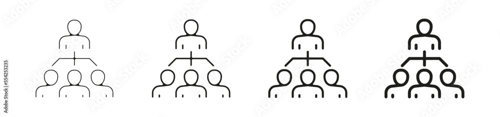 Pictogramme icones et logo profil relation professionnel lien travail ...