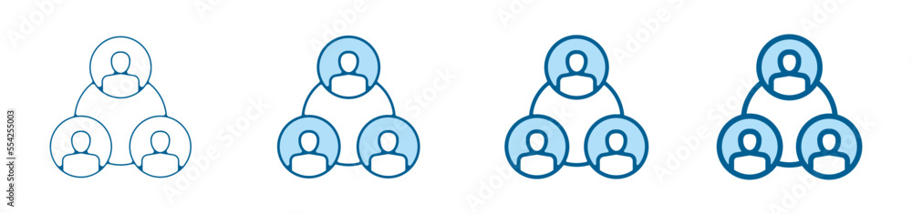 Pictogramme icones et logo travail personne rassemblement lien groupe ...