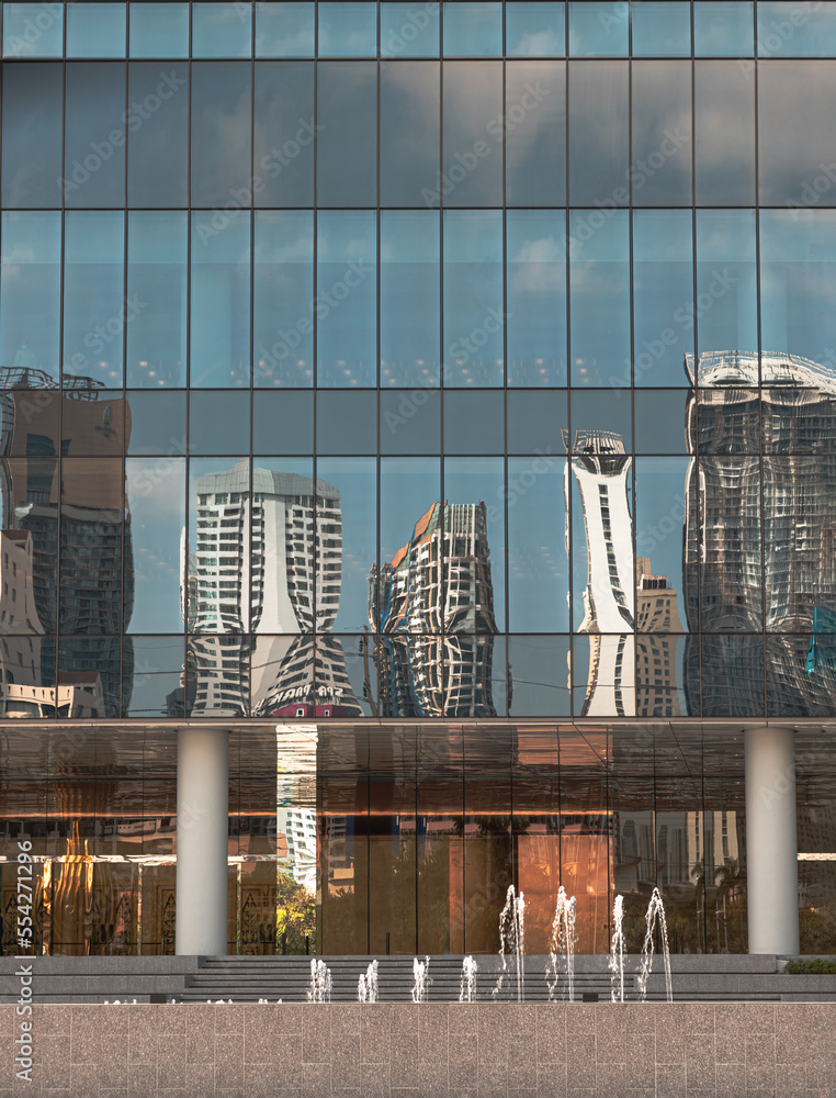 Exterior architecture design of Queen Sirikit national convention ...