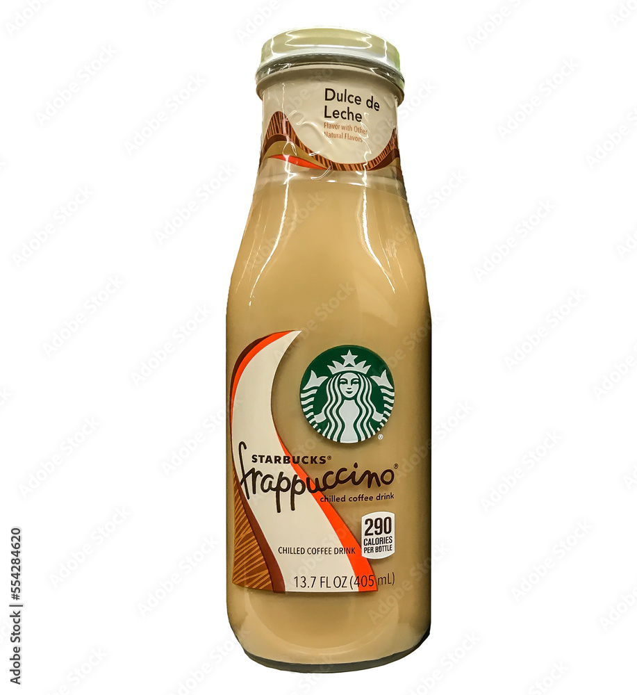Coffee drink by Starbucks: Dulce de Leche Frappuccino, transparent PNG ...