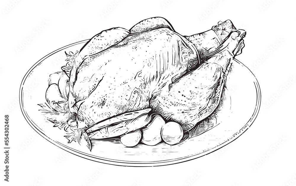 Roast Turkey Art