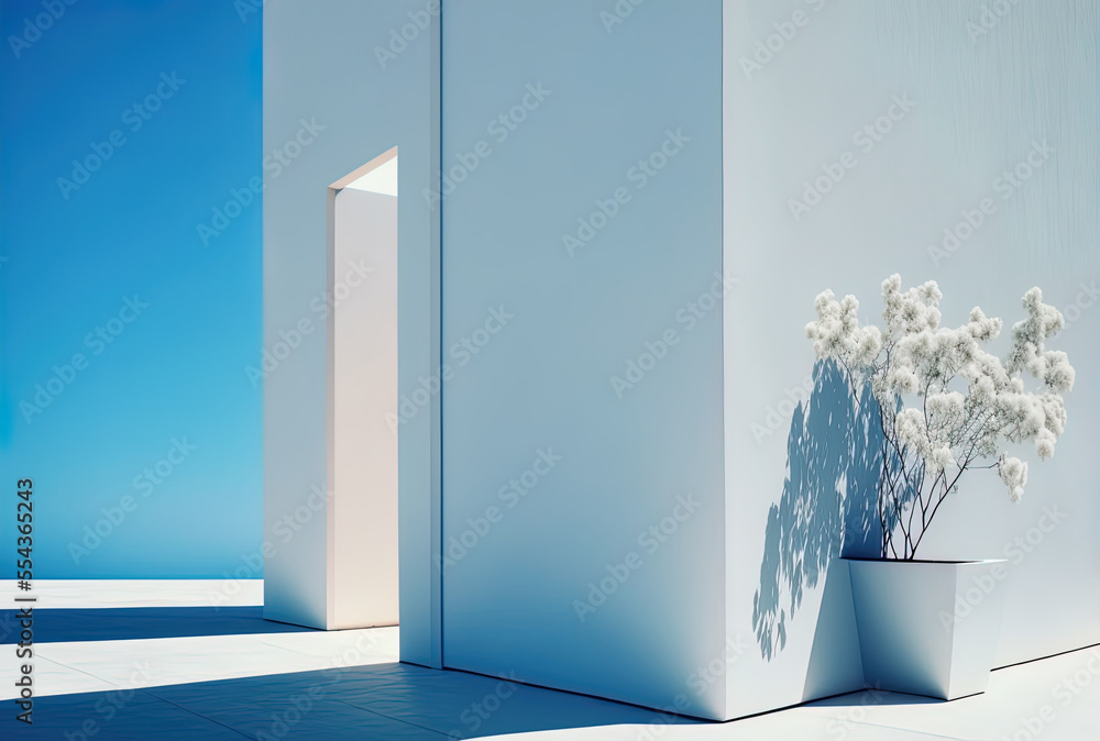 architectural background that is abstract A contemporary building's ...
