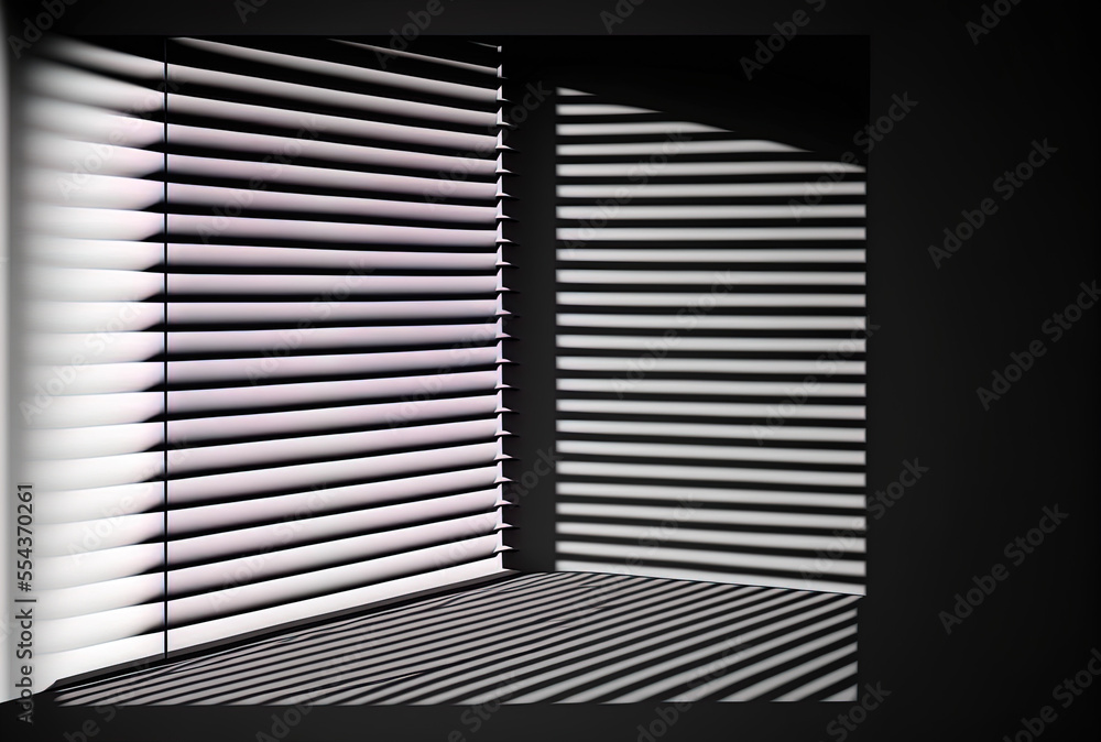 ภาพประกอบสต็อก Shadows obscure. from a window light overlay result ...