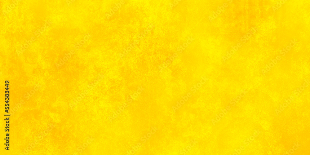 Abstract yellow watercolor grunge painting background design, yellow ...