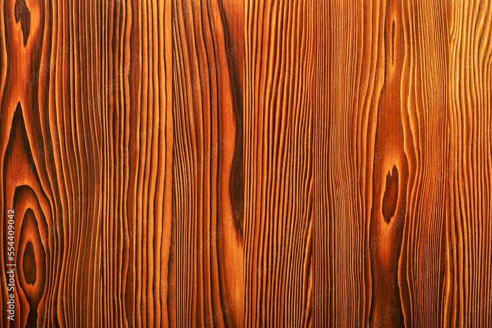 Beautiful texture of natural wood veneer with a vertical pattern of ...