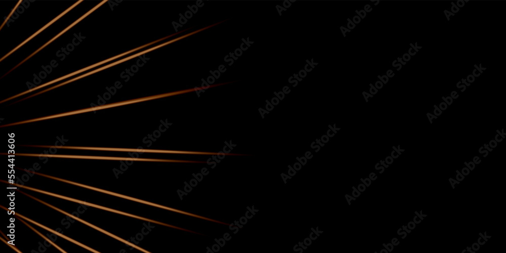 Abstract black and gold are light is the surface with templates metal ...