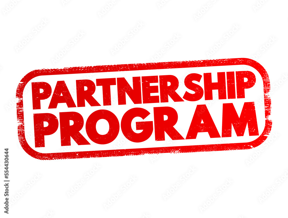 Partnership Program - business strategy vendors use to encourage ...