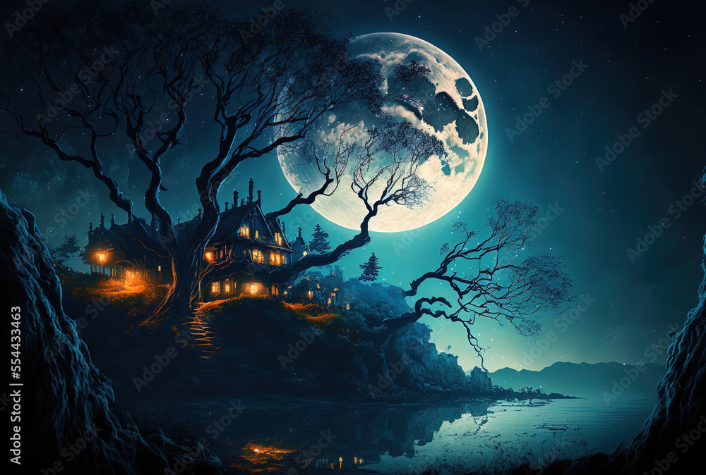 Night Time Scene