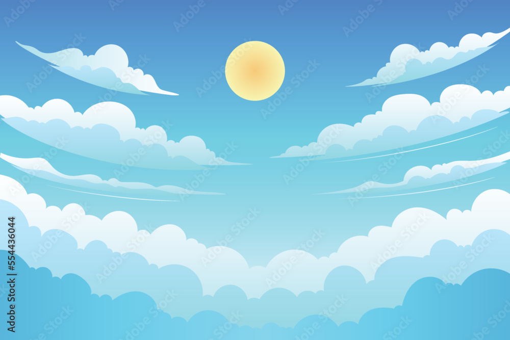 Vector Cloud Wallpaper