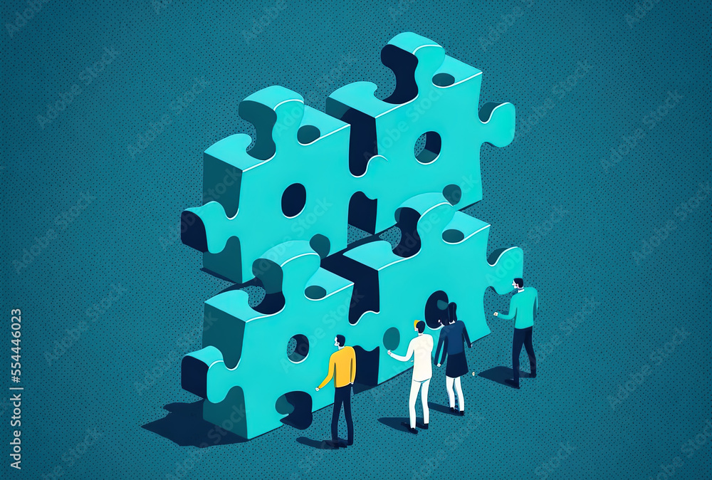 creating a corporate team, or the idea of collaborative cooperation ...