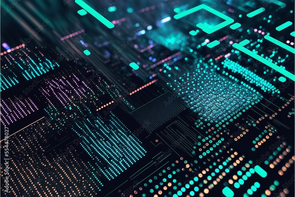 Abstract Technology background of Coding, Ai, and Programming. Stock ...