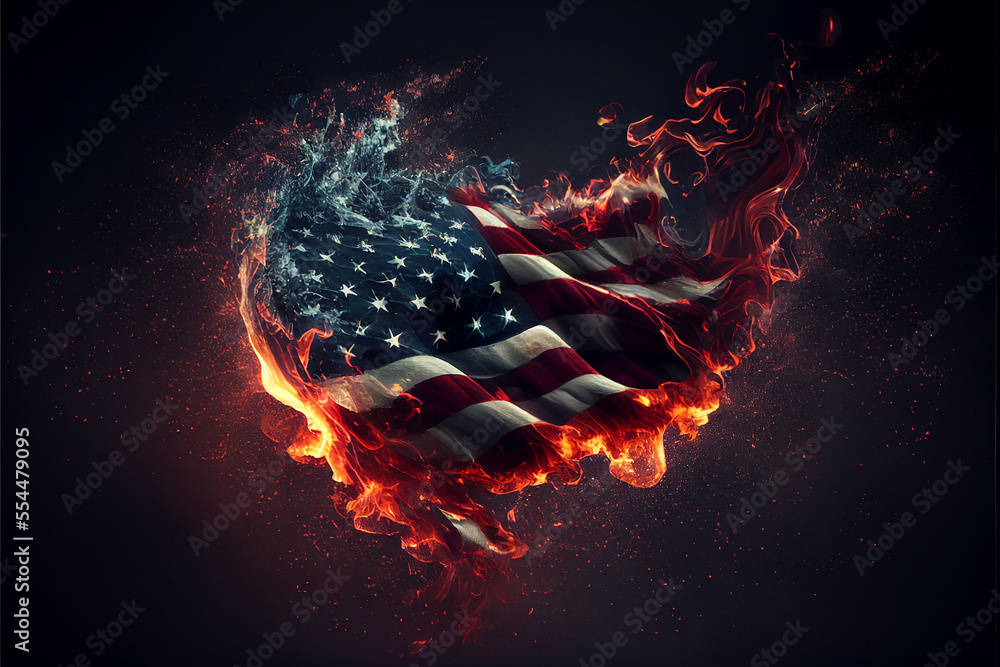 American Flag Cover Photo